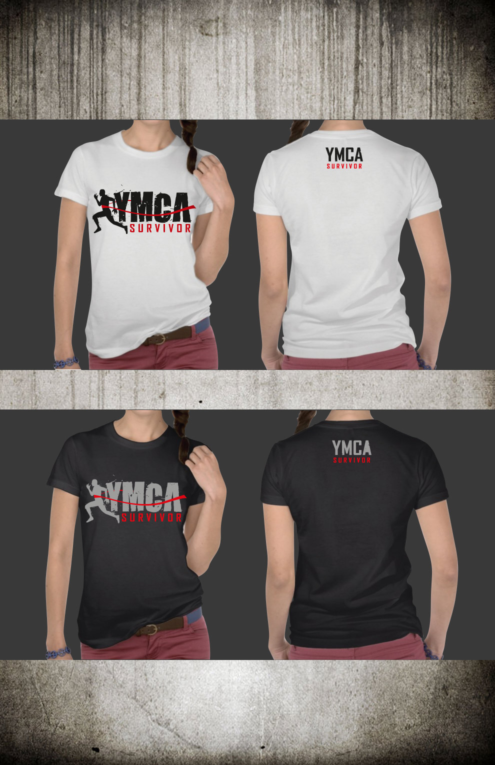Program T-shirt for Danville Family YMCA Logo Design - 48hourslogo