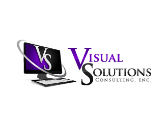 Visual Solutions Consulting, Inc. Logo Design - 48hourslogo