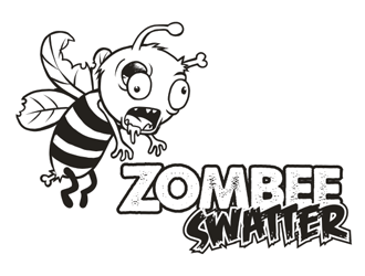 Zombee Swatter Logo Design - 48hourslogo