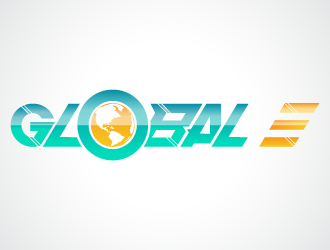 Global E Logo Design - 48hourslogo