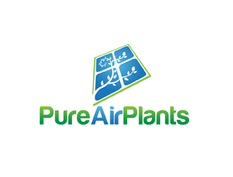 Pure Air Plants Logo Design - 48hourslogo