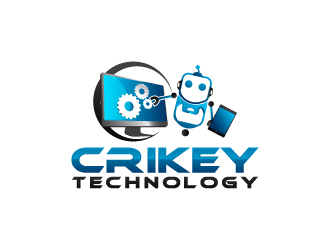 Crikey Technology Logo Design - 48hourslogo
