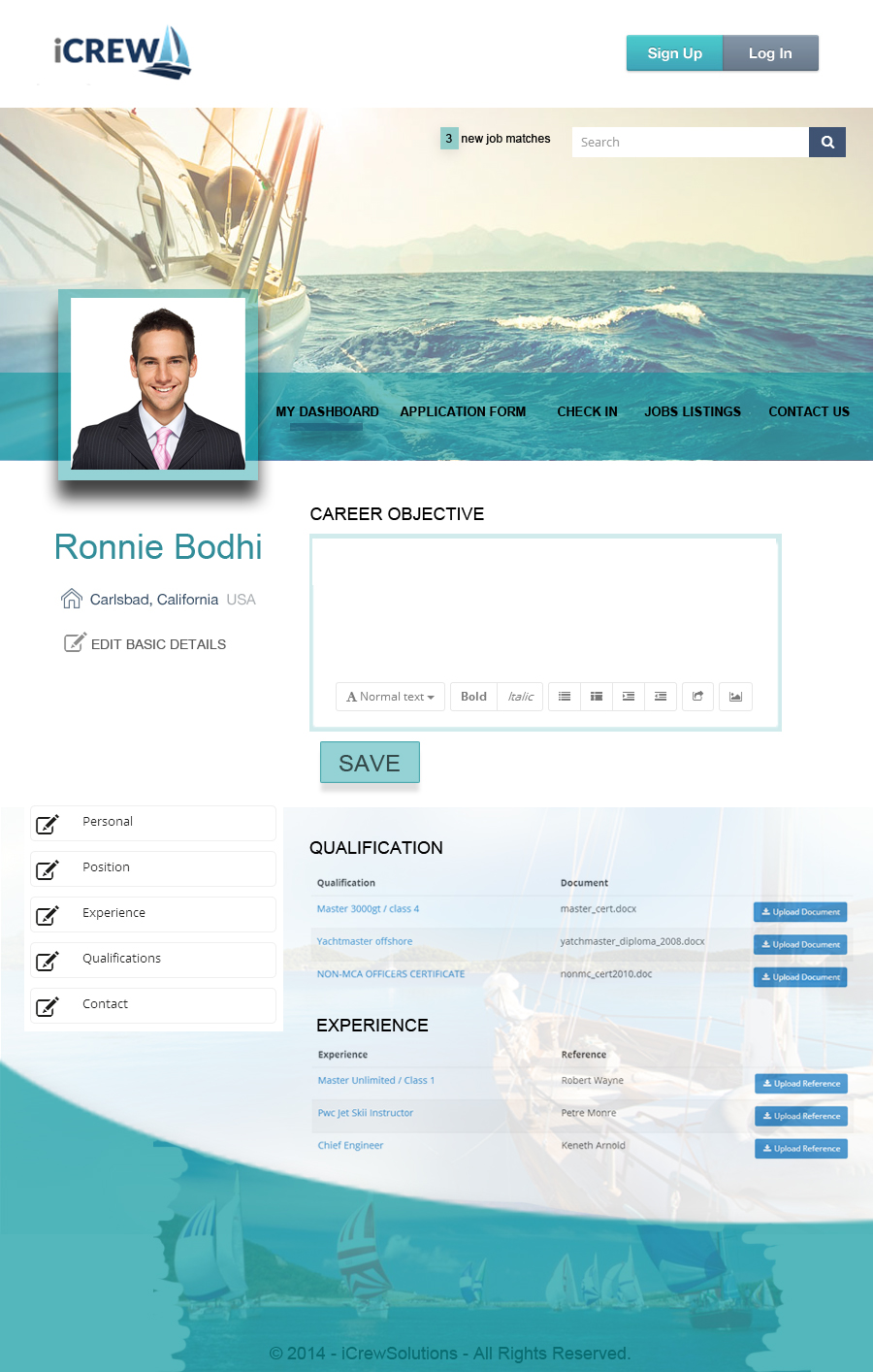 iCrew Solutions visual web design (profile design) Logo Design ...