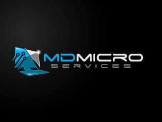 MD Micro Services Logo Design - 48hourslogo