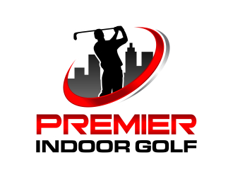 Premier Indoor Golf Logo Design - 48hourslogo