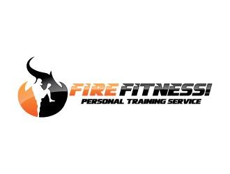 Fire Fitness Training Logo Design - 48hourslogo