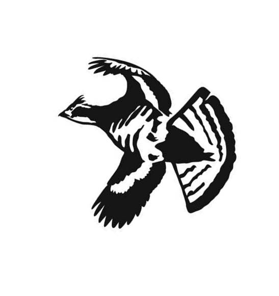 Ruffed Grouse Silhouette