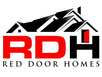 red door homes Logo Design - 48hourslogo