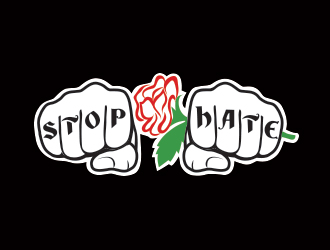 Stop Hate logo design - 48HoursLogo.com