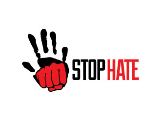 Stop Hate logo design - 48HoursLogo.com