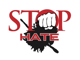 Stop Hate logo design - 48HoursLogo.com