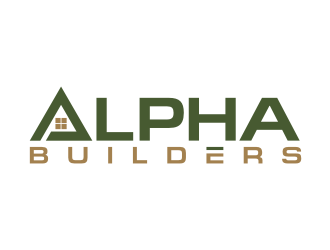 Alpha Builders Logo Design - 48hourslogo
