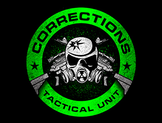"C.T.U." or "Corrections Tactical Unit" logo design - 48HoursLogo.com