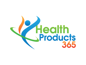 Health Products 365 logo design - 48HoursLogo.com