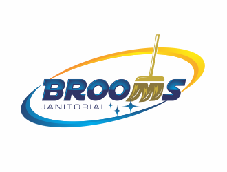 Brooms logo design - 48HoursLogo.com