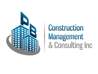 PB Construction Management & Consulting Inc Logo Design - 48hourslogo