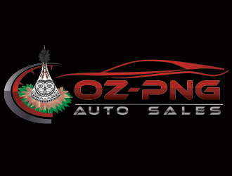 OZ - PNG Auto Sales Logo Design - 48hourslogo