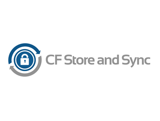 CF Store and Sync Logo Design - 48hourslogo
