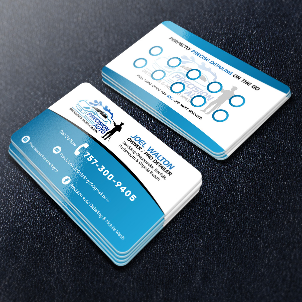 Precision Auto Detailing & Mobile Wash Digital Design - 48hourslogo