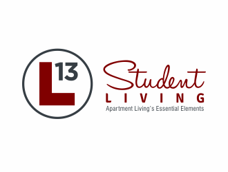 L13 or L13 Student Living Logo Design - 48hourslogo