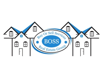 Boss Real Estate Group Logo Design - 48hourslogo