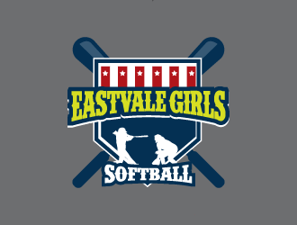 Eastvale Girls Softball Logo Design - 48hourslogo