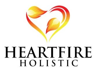 HeartFire Holistic Logo Design - 48hourslogo
