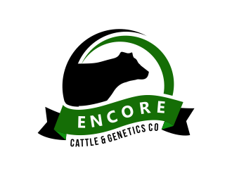 Encore Cattle & Genetics Co. Logo Design - 48hourslogo
