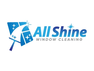 All Shine Window Cleaning Logo Design - 48hourslogo