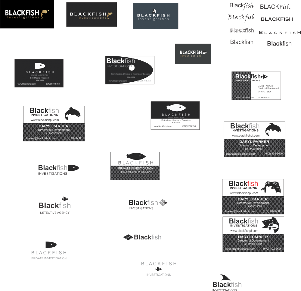 Blackfish Investigations Logo Design - 48hourslogo