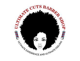 Ultimate Cuts Barber Shop Logo Design - 48hourslogo