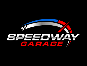 Speedway Garage Logo Design - 48hourslogo