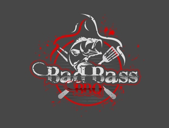 Bad Bass BBQ Logo Design - 48hourslogo