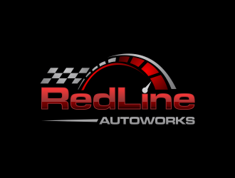 RedLine Autoworks Logo Design - 48hourslogo