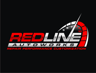 RedLine Autoworks Logo Design - 48hourslogo