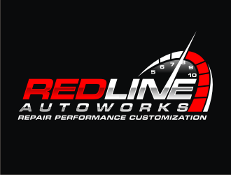 RedLine Autoworks Logo Design - 48hourslogo
