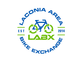 Laconia Area Bike Exchange (LABX) Logo Design - 48hourslogo