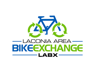 Laconia Area Bike Exchange (LABX) Logo Design - 48hourslogo