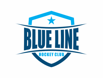 blue line club Logo Design - 48hourslogo