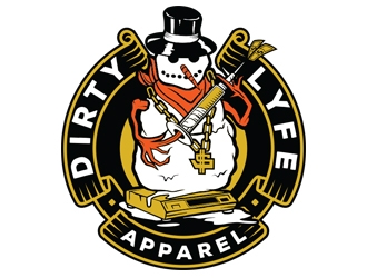 DL (Dirty Lyfe) Apparel Logo Design - 48hourslogo