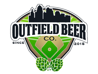 Outfield Beer Company Logo Design - 48hourslogo