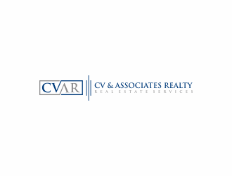 CVAR- CV & ASSOCIATES REALTY Logo Design - 48hourslogo