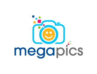 megapics Logo Design - 48hourslogo