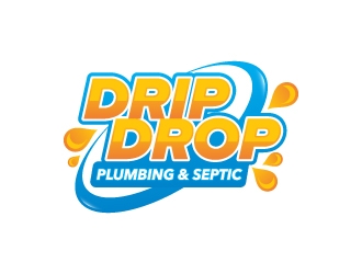 Drip Drop Plumbing & Septic Logo Design - 48hourslogo