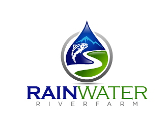 Rainwater RiverFarm Logo Design - 48hourslogo