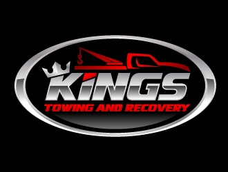 Kings Towing and Recovery Logo Design - 48hourslogo