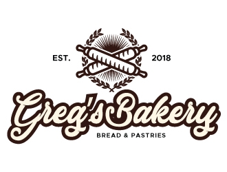 Gregs Bakery Logo Design - 48hourslogo