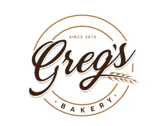 Gregs Bakery Logo Design - 48hourslogo