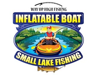 WAY UP HIGH FISHING Logo Design - 48hourslogo