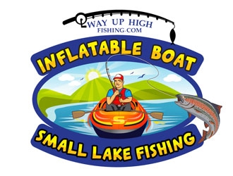 WAY UP HIGH FISHING Logo Design - 48hourslogo